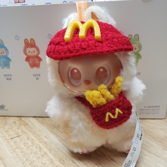 The Unbranded Brand | Toys | Labubu Mcdonalds Outfit Costume Red And ...